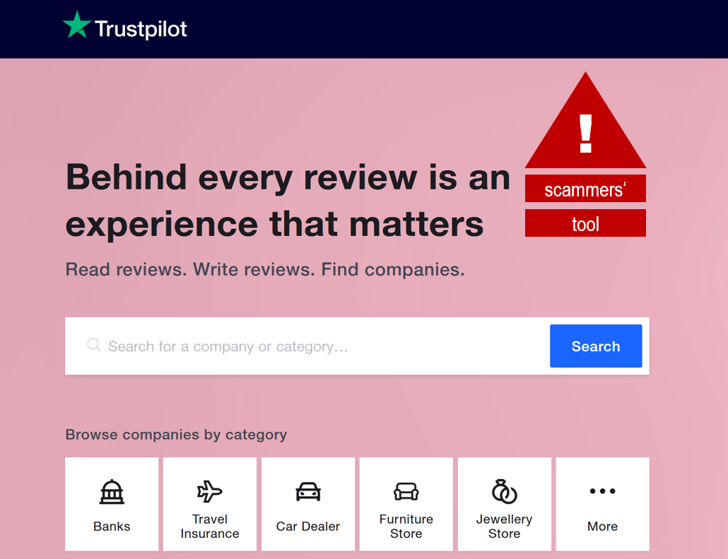 TrustPilot - Facilitating scammers by deleting critical reviews and ...