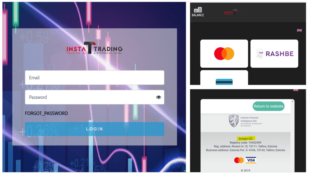 The Insta Trading scam facilitated by BridgerPay and Zichain ...