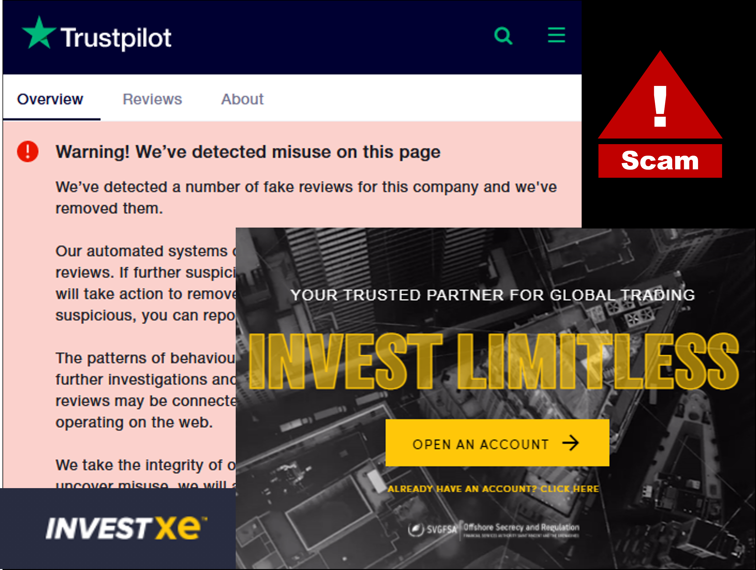 Update on InvestXE broker scam activities and its desperate moves to ...