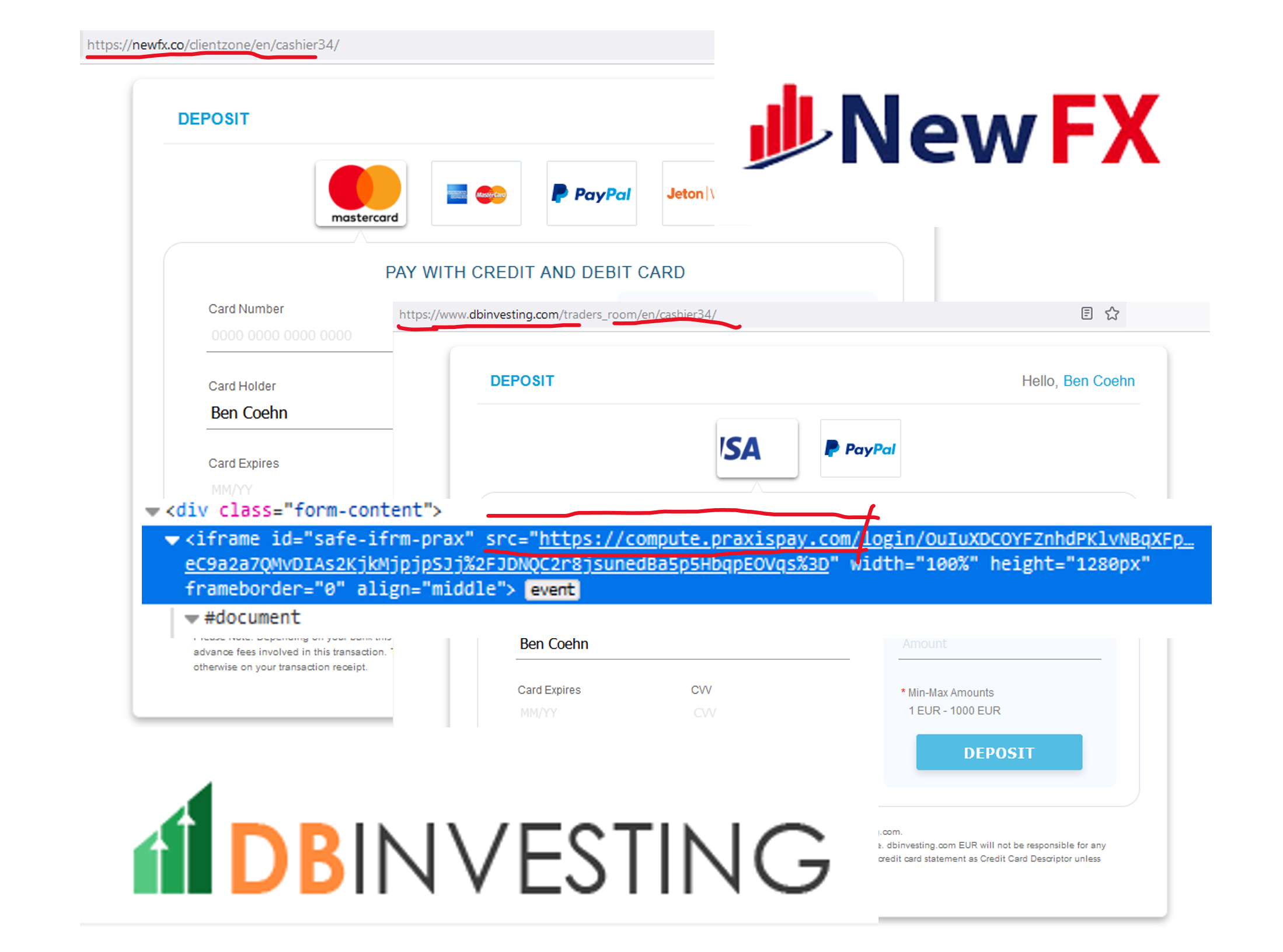 Investor warning against NewFX and DBinvesting! | FinTelegram News