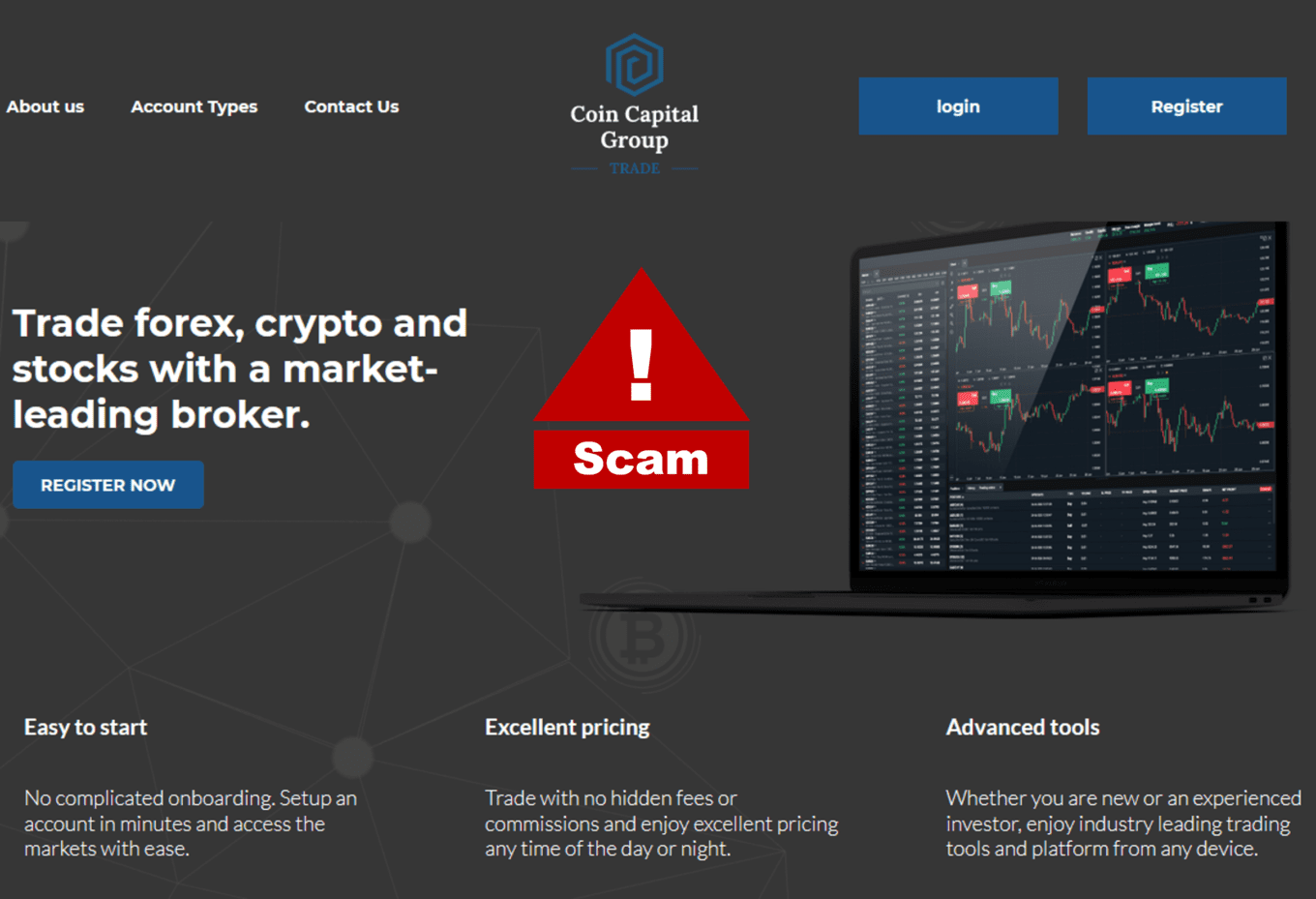 Investor warning against Coin Capital Group and Bitex Trader ...
