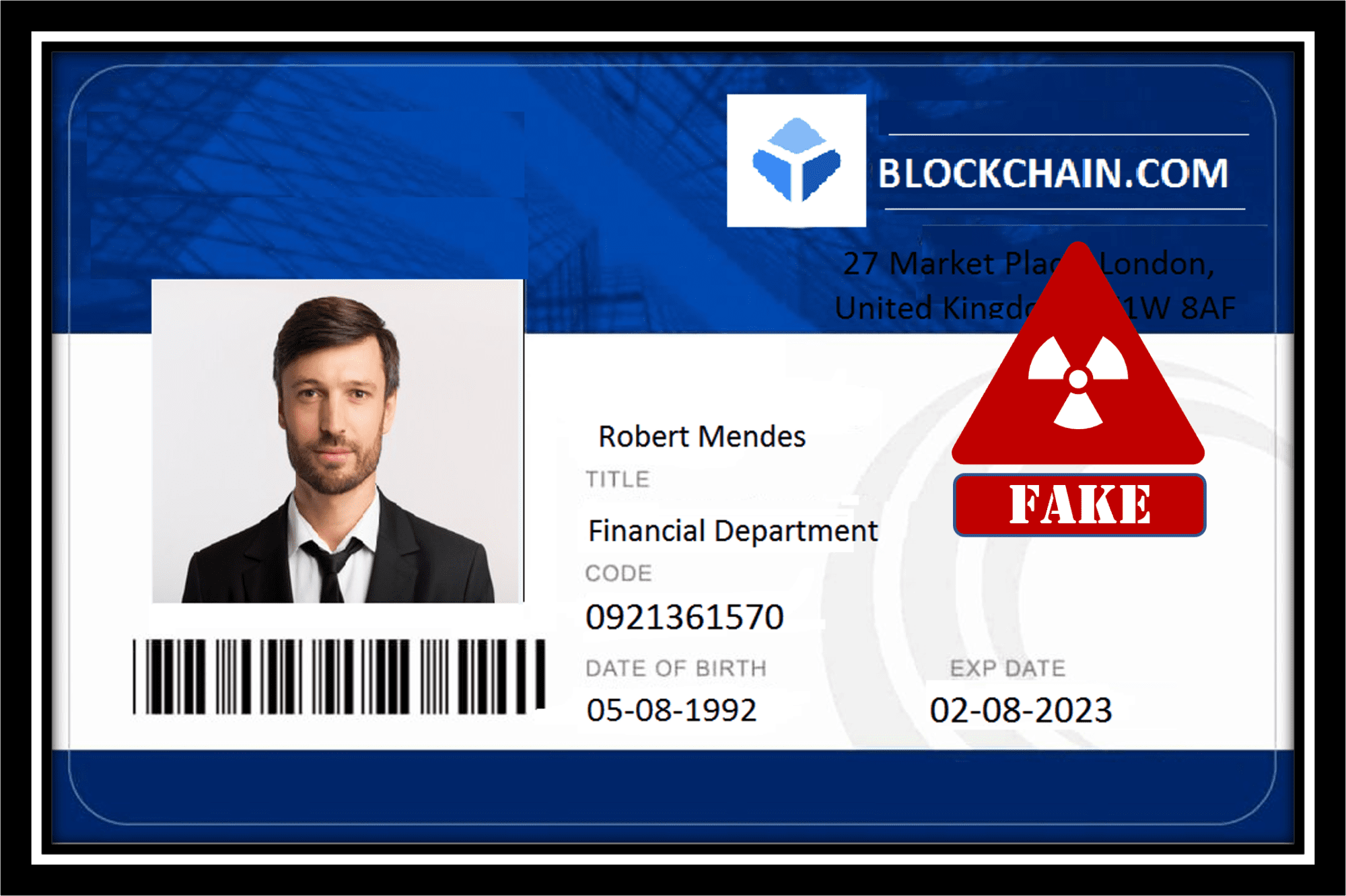 Urgent Warning! JoyTrust scammers fake Blockchain.com - FinTelegram News