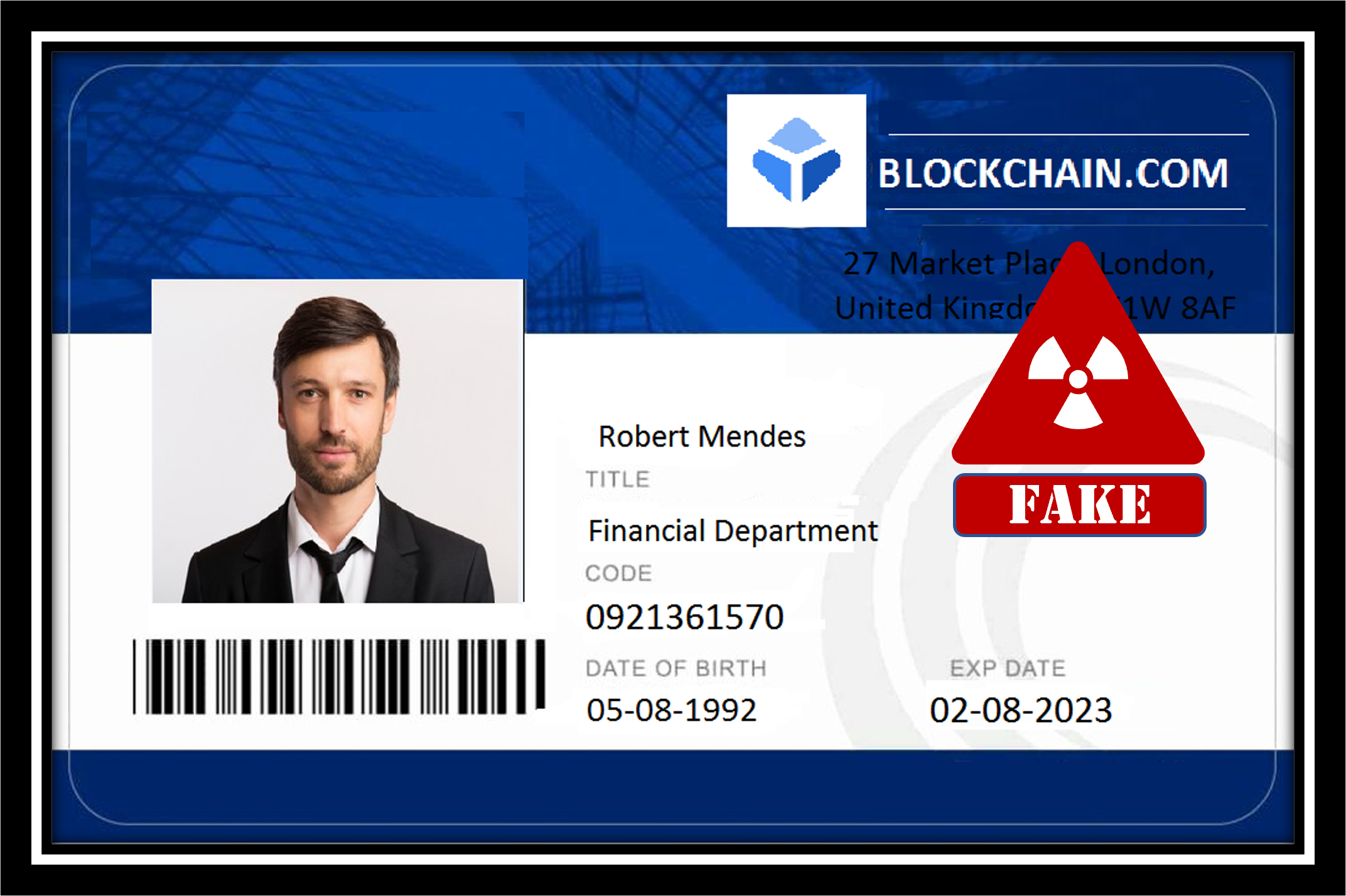 Urgent Warning! JoyTrust scammers fake Blockchain.com | FinTelegram News