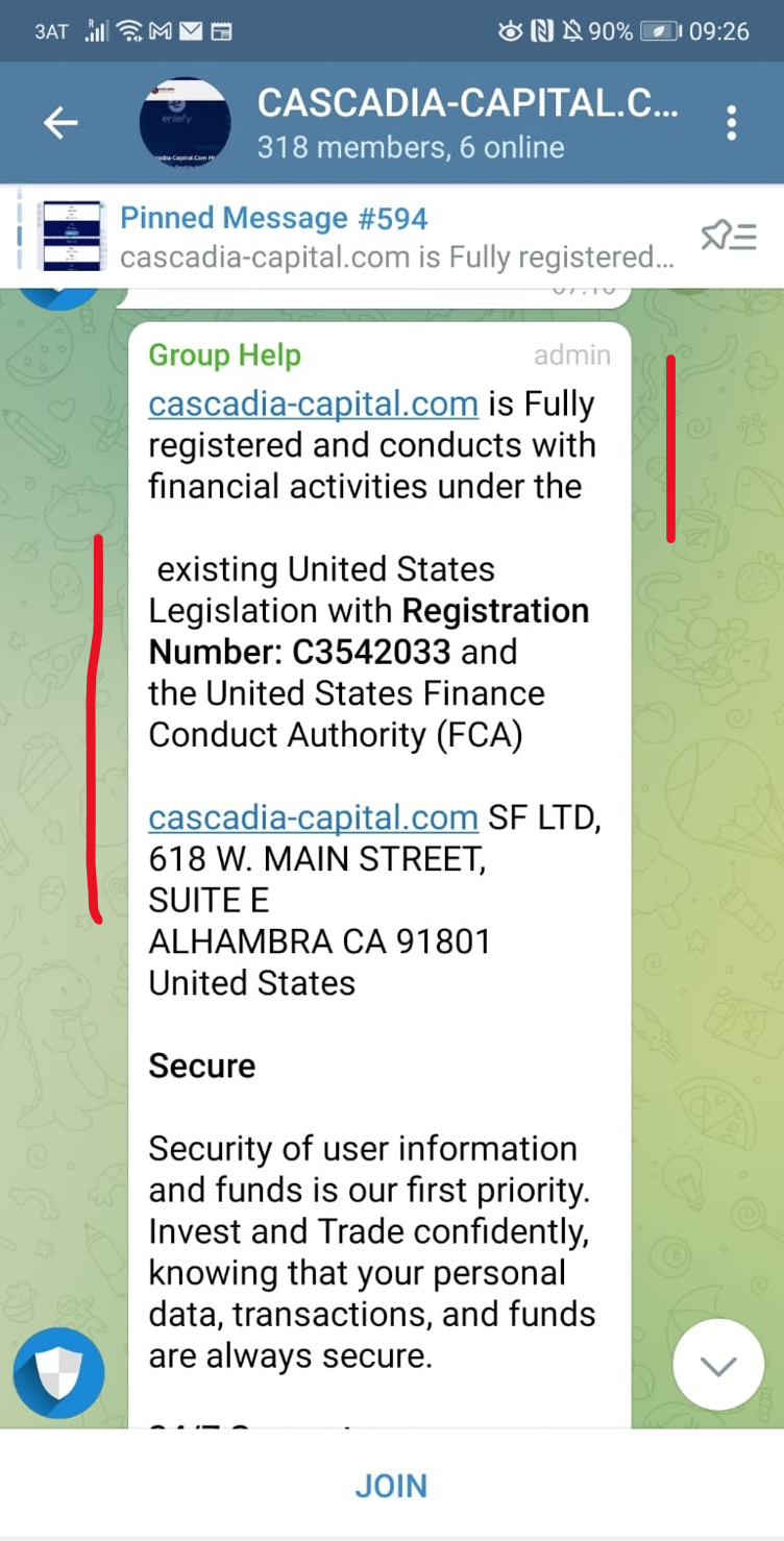 Urgent Alert! Do not fall for the Cascadia-Capital investment scam ...