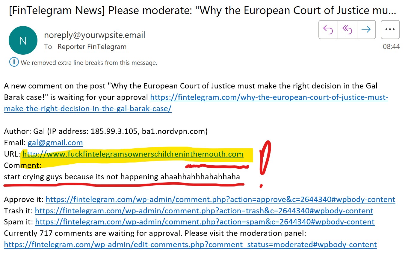 Gal Barak laughs at planned indictment in Germany! | FinTelegram News