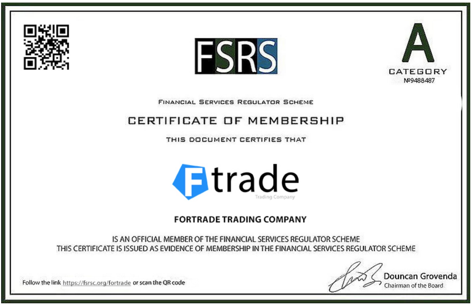 Warning against the fake regulator FSRS! | FinTelegram News