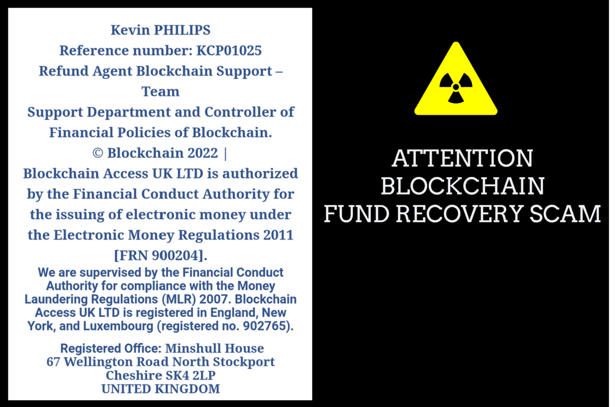 Urgent warning against Blockchain fund recovery scam! - FinTelegram News