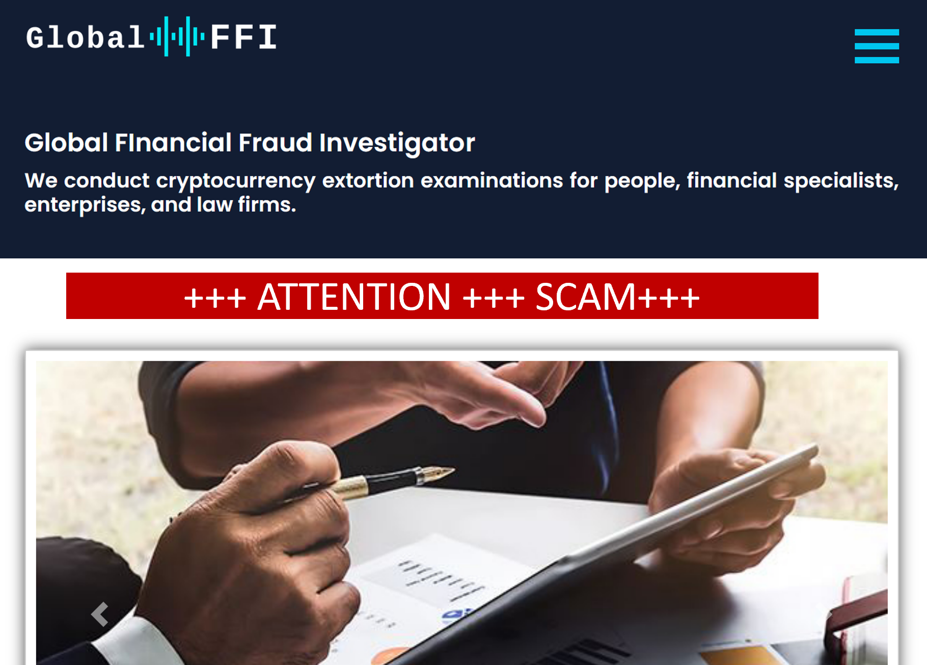 Urgent Warning! Stay Away From The Global FFI Fund Recovery Scam ...