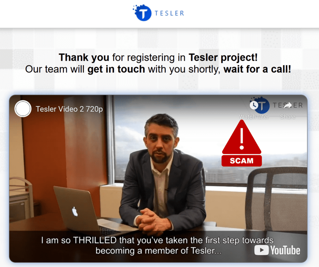 Urgent Attention! Do Not Fall For The Tesler Fraud Campaign ...