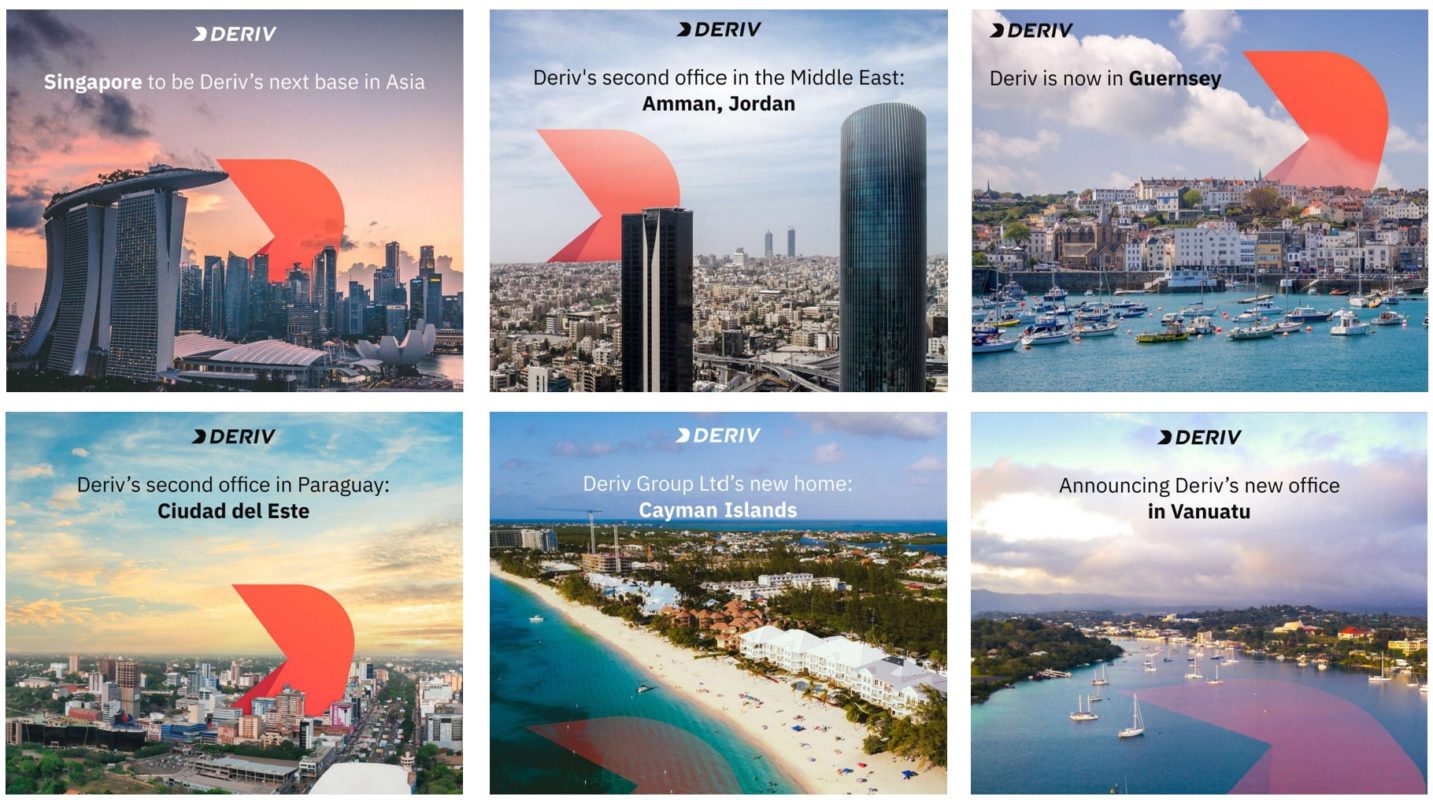 Online Broker Deriv Expands Its Offshore Activities To Six New Places ...