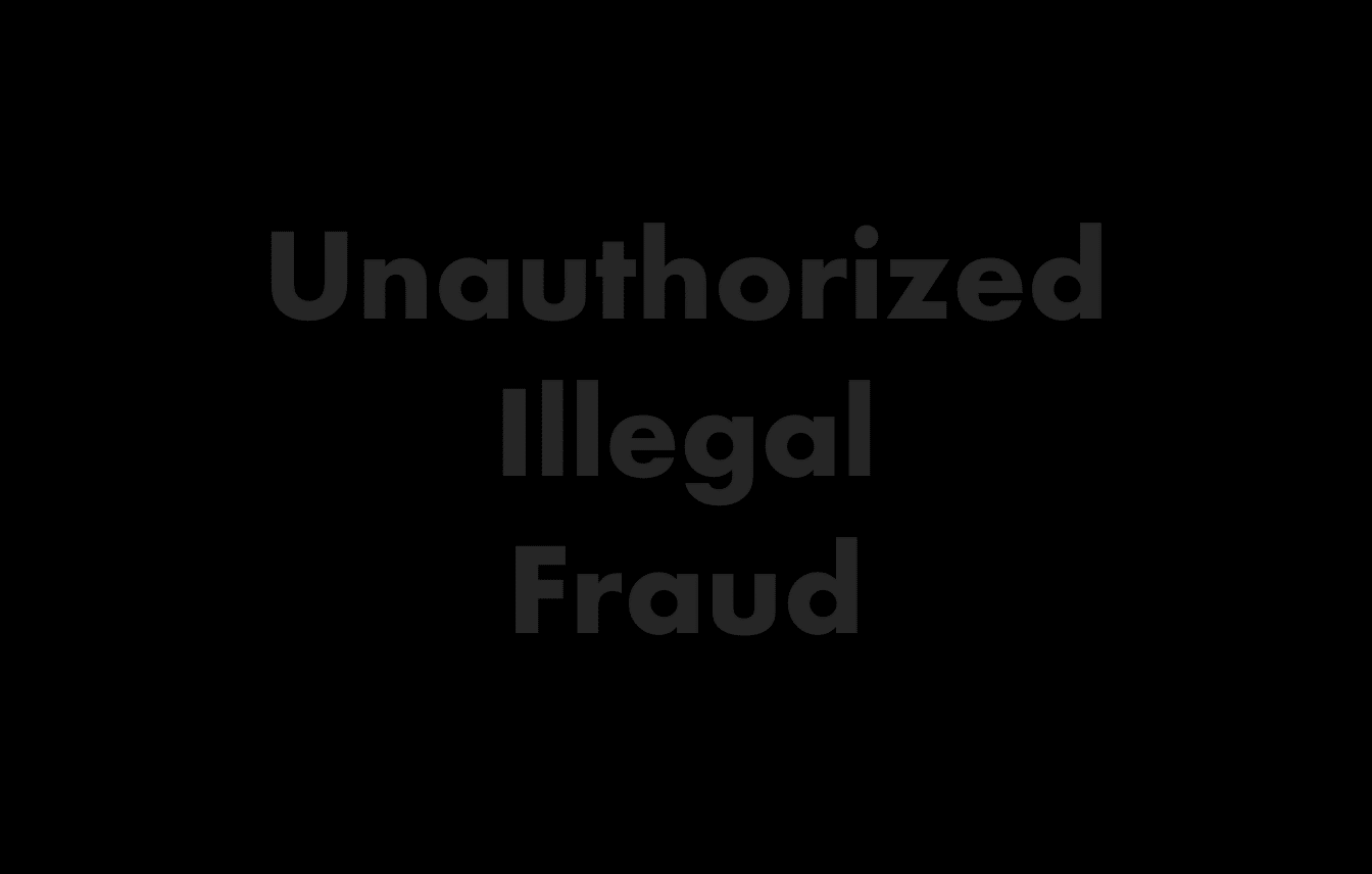 Unauthorized, Illegal, And Investment Fraud - What's The Definition ...
