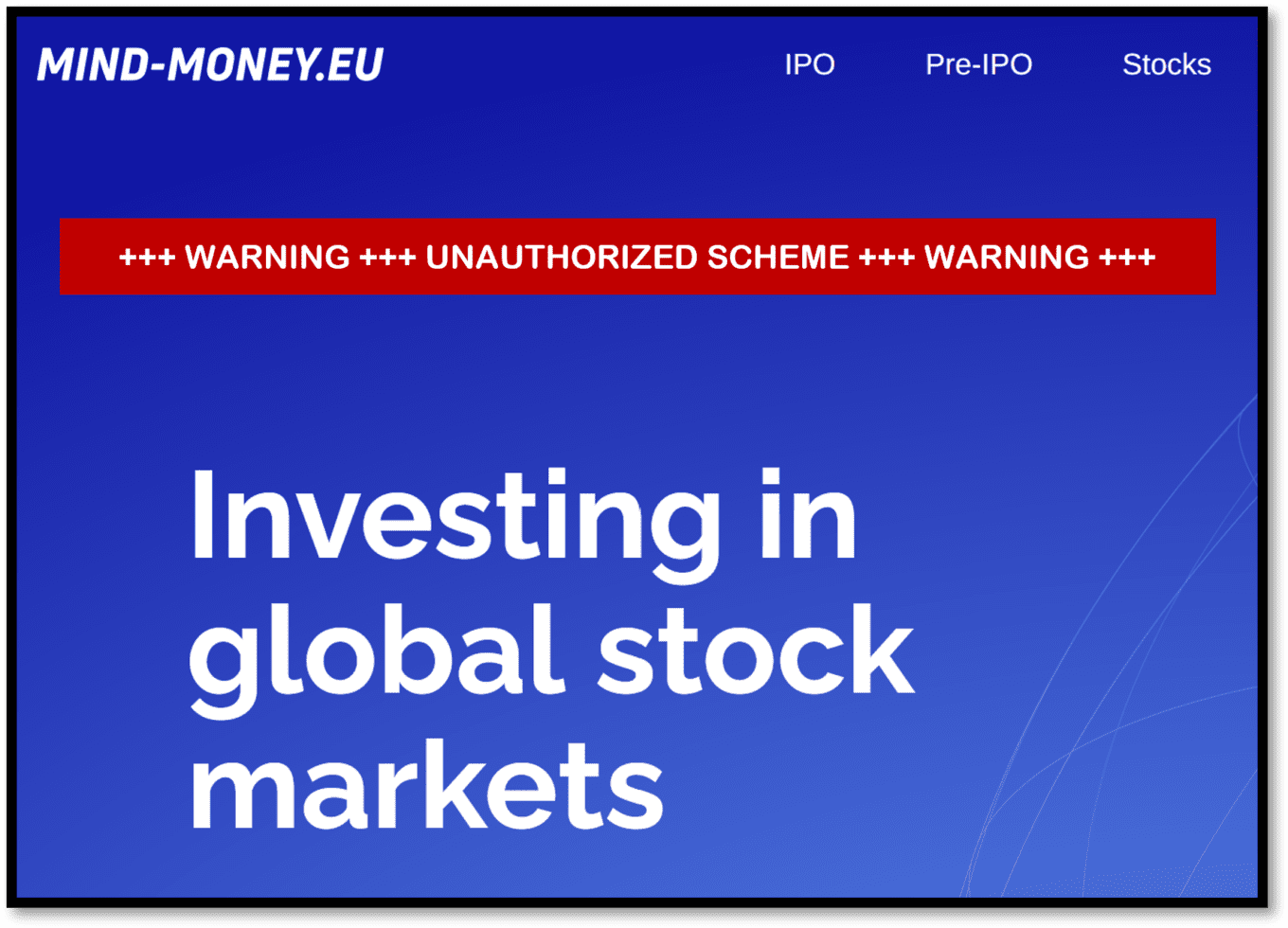 Attention! Do Not Fall For The Mind-Money Investment Scheme ...