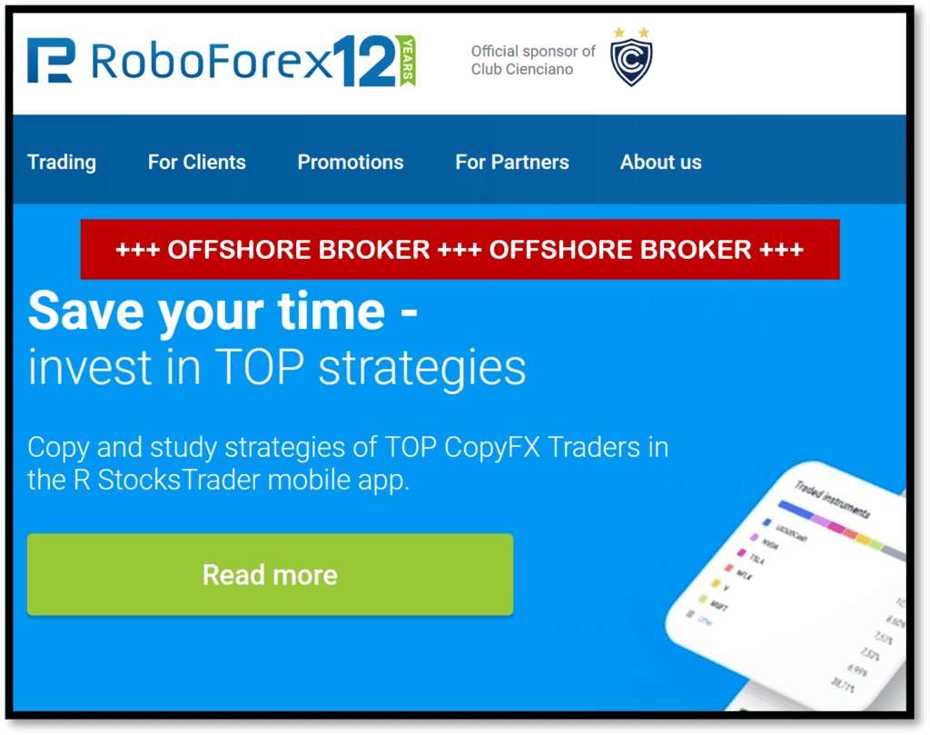Introducing Offshore Broker RoboForex - FinTelegram News