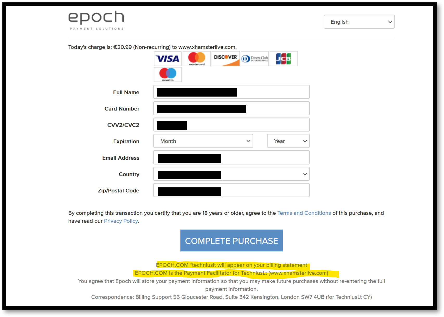 Whistleblower Request: High-Risk Payment Prozessor Epoch And Cyprus ...