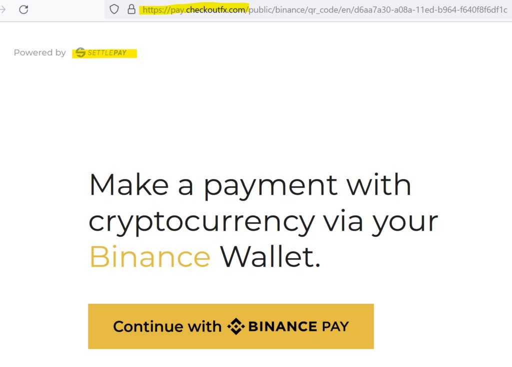 Whistleblower Request About SettlePay, CheckoutFX, And Their Shabby Binance Pay Services ...