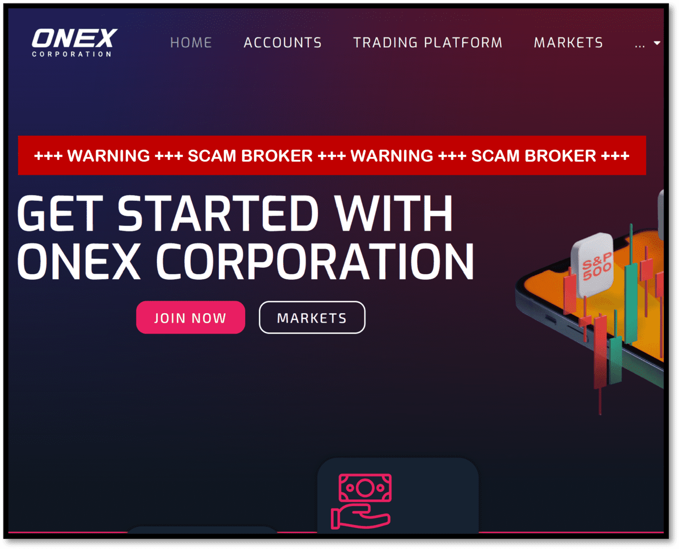 Urgent Warning Against Onex Corporation Broker Scam! - FinTelegram News