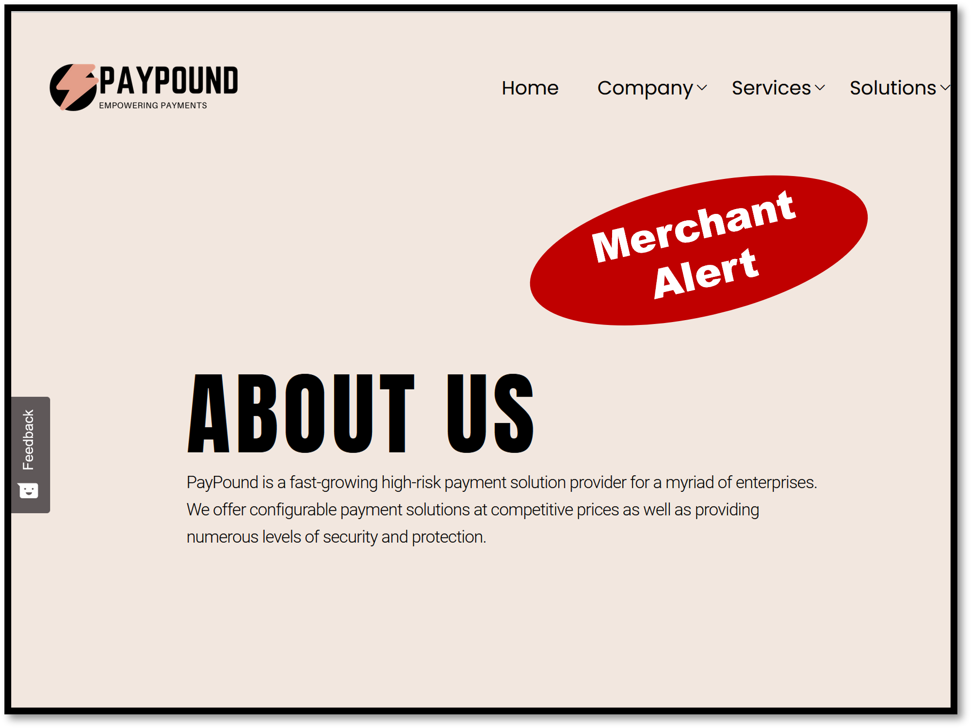 Merchant Alert: High-Risk Payment Processor Paypound | FinTelegram News