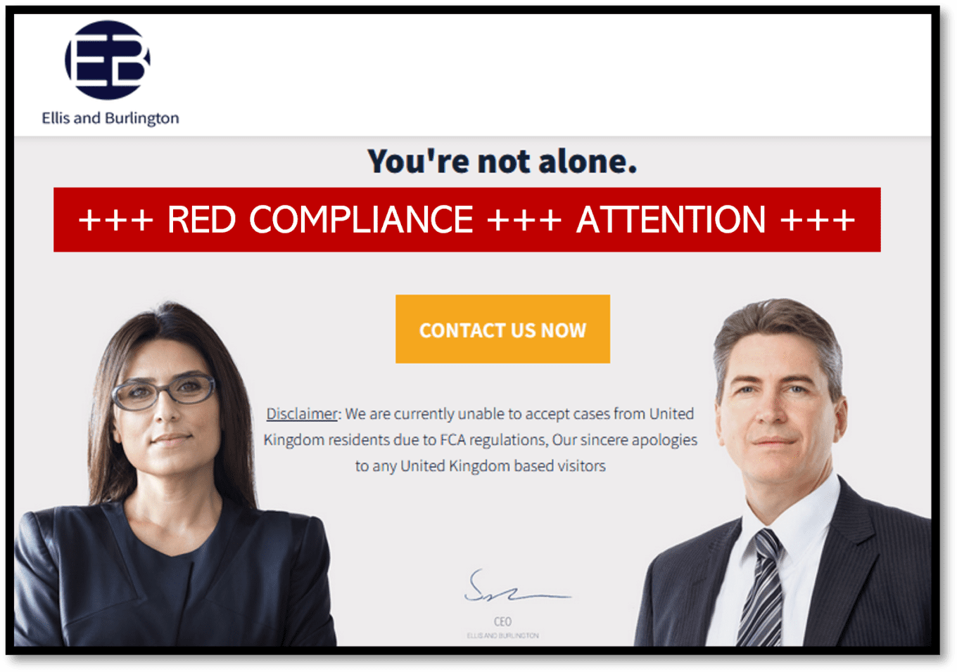 Red Compliance: Be Careful With The Israeli Fund Recovery Scheme Ellis ...