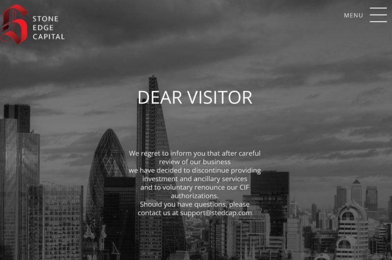 Stone Edge Capital - FinTelegram News