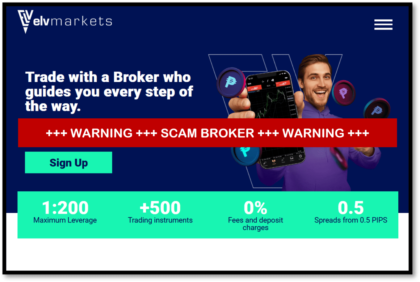 Attention: Warning Against ELV Markets Broker Scam Focused On LATAM ...