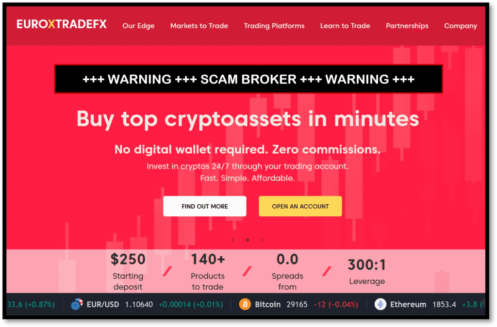 Urgent Warning Against EuroxtradeFX Broker Scam Facilitated By Cardeta ...