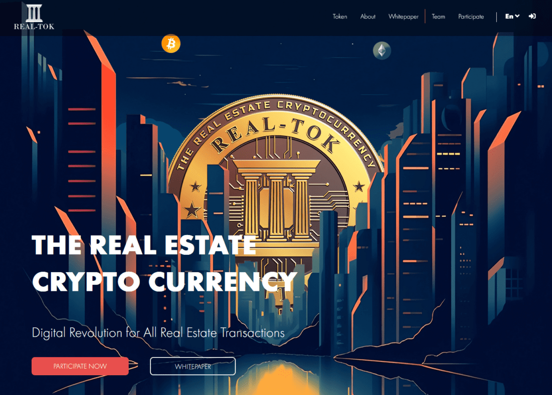 First Review Of REAL-TOK, The World's Largest ICO Launched Via Dubai ...