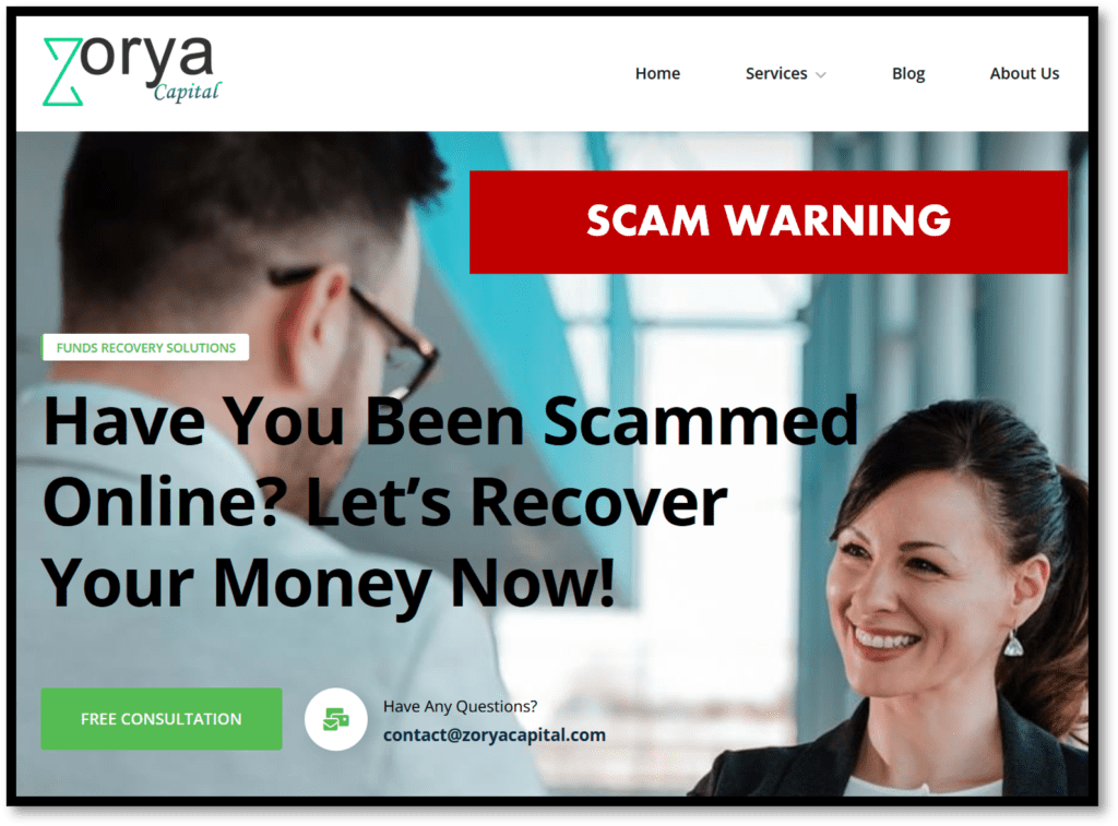 Attention! Be Careful With The Zorya Capital Fund Recovery Scam ...