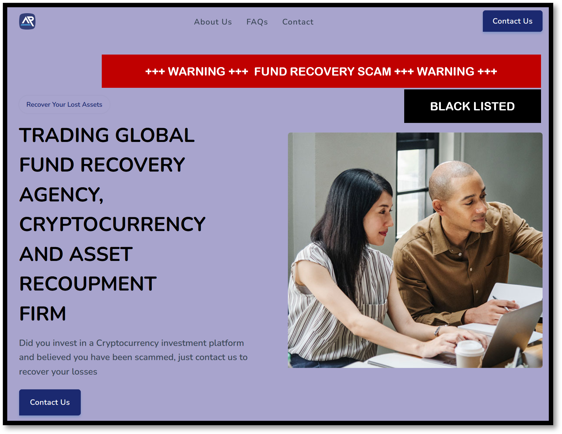 Attention: Do Not Fall For The Assetretrieval Fund Recovery Scam ...