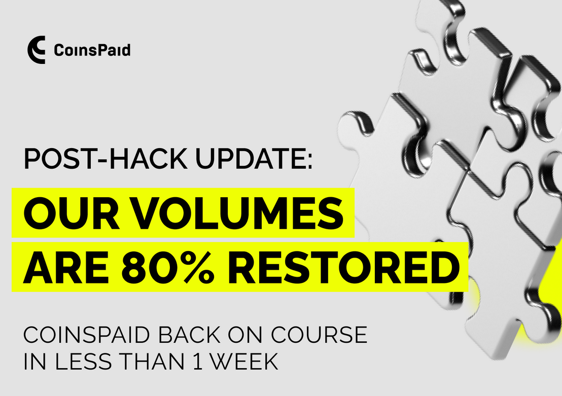 Crypto Payment Processor CoinsPaid Recovered From Crypto Heist