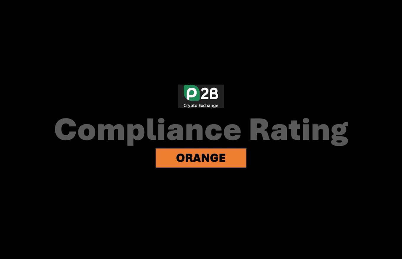 Introducing P2B Crypto Exchange With Orange Compliance Rating!