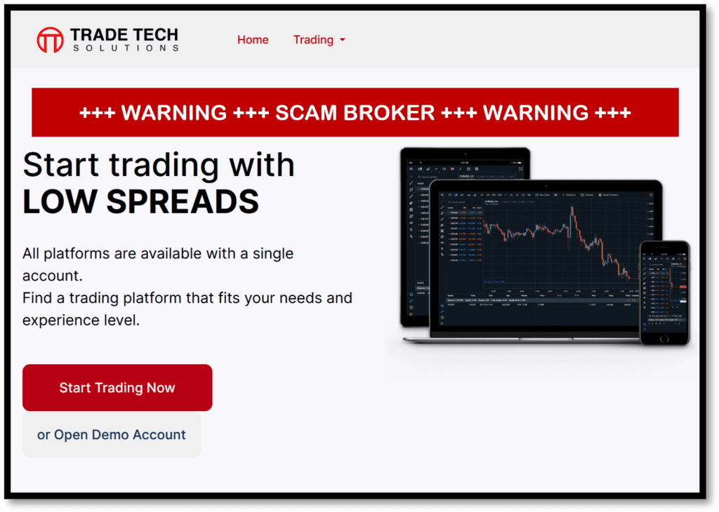 Urgent Warning Against the Trade Tech Broker Scam Facilitated By ...