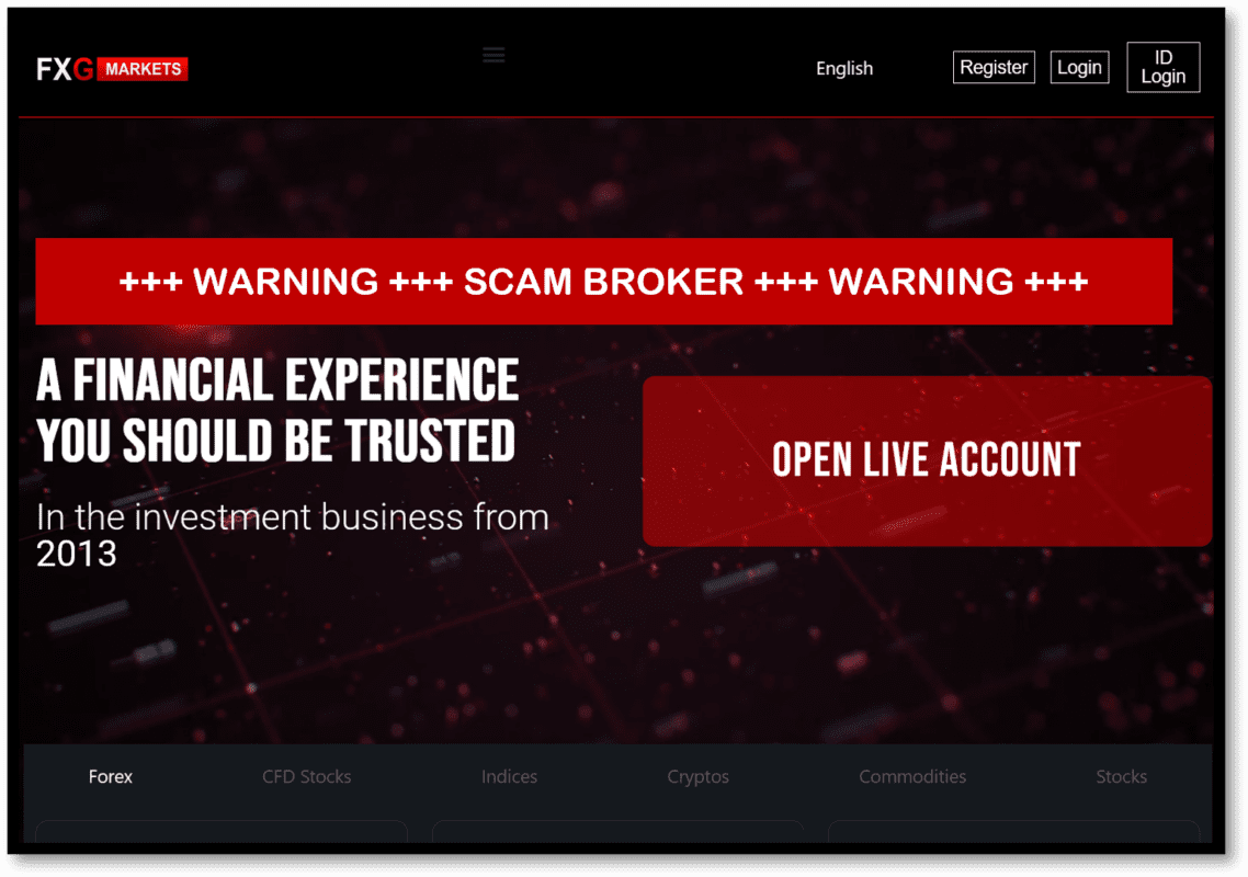 Urgent Warning Against Broker Scam FXG Markets And Fake Regulator MFA ...