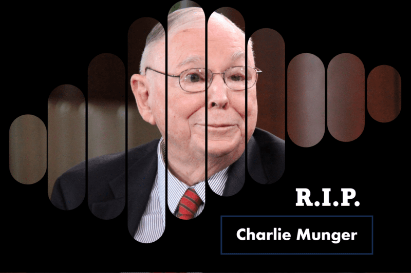 RIP Charlie Munger: Warren Buffett’s right-hand man, Died At Age 99 ...