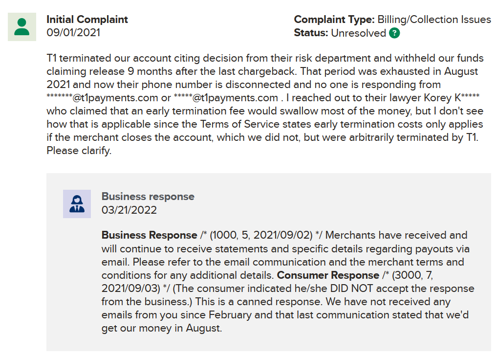 Merchant Alert: Please Be Aware Of The Risk Of Termination Fees And Its ...