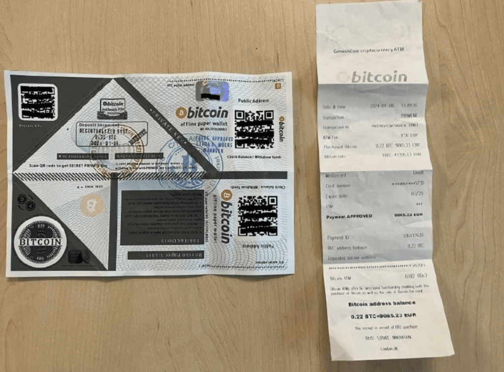Urgent Warning Against The Paper Wallet Crypto Scam! - FinTelegram News