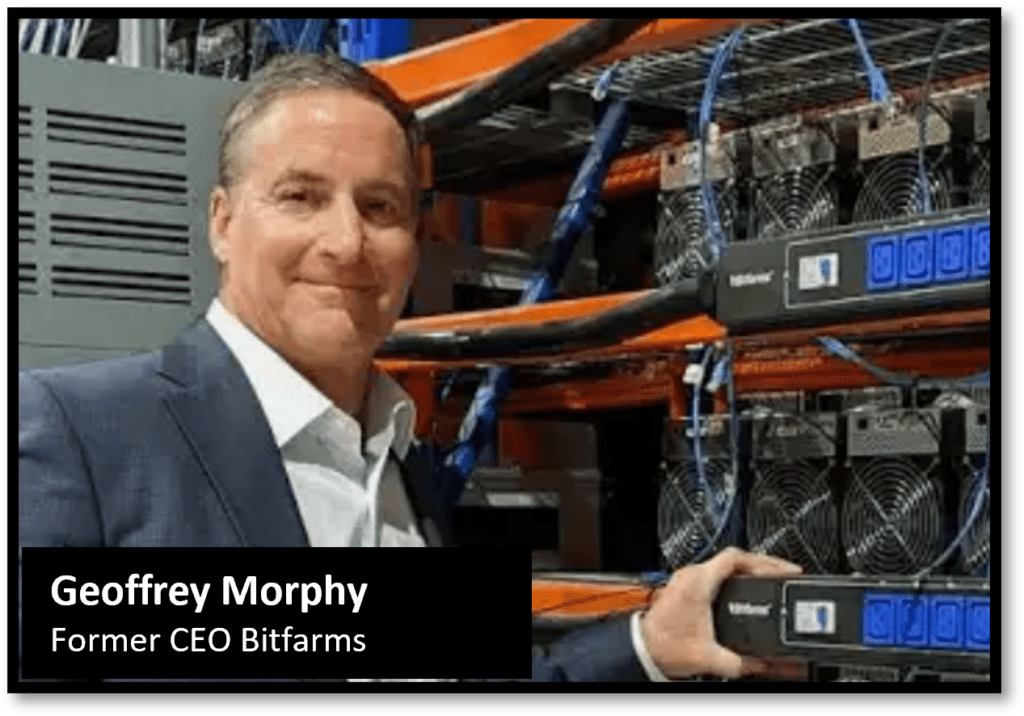 Crypto Miner Bitfarms Confronted with $27M Claim by Former CEO Geoffrey Morphy! - FinTelegram News