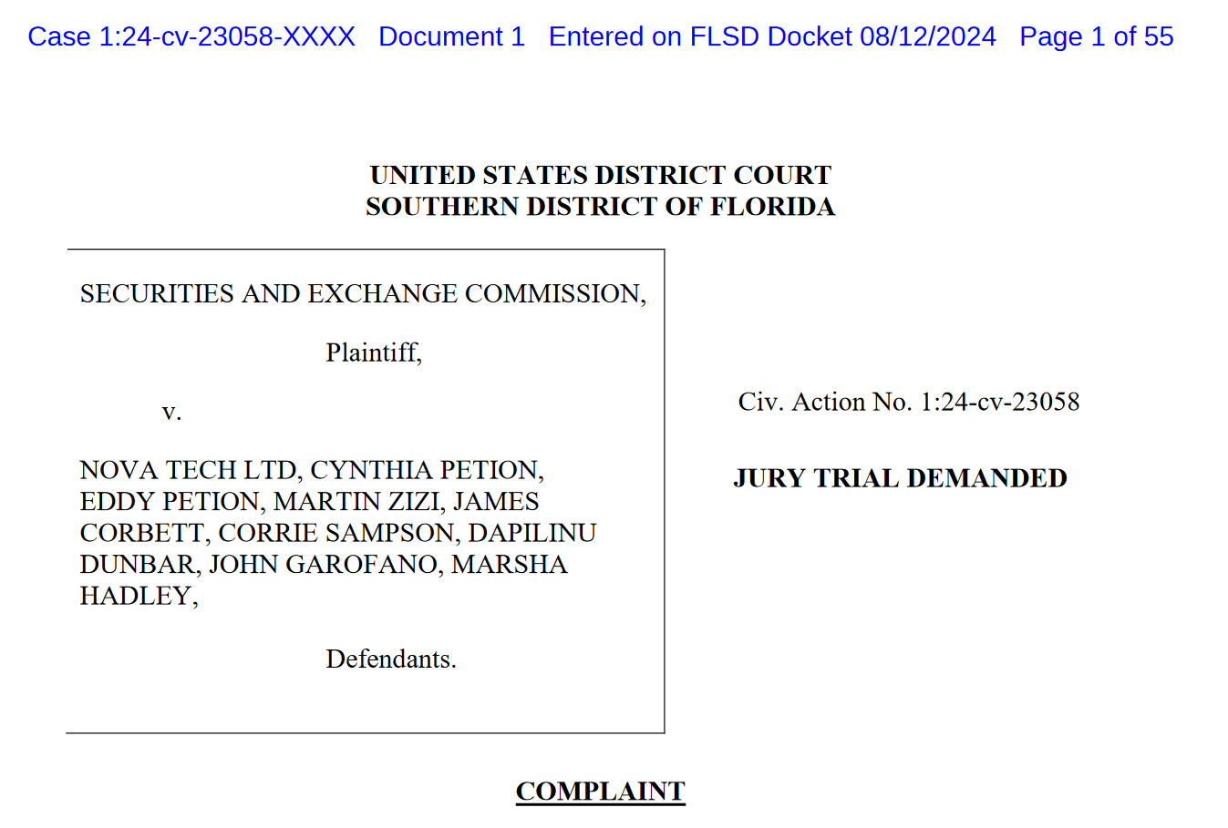 SEC Files Charges Against NovaTech and Its Leaders in $650 Million ...