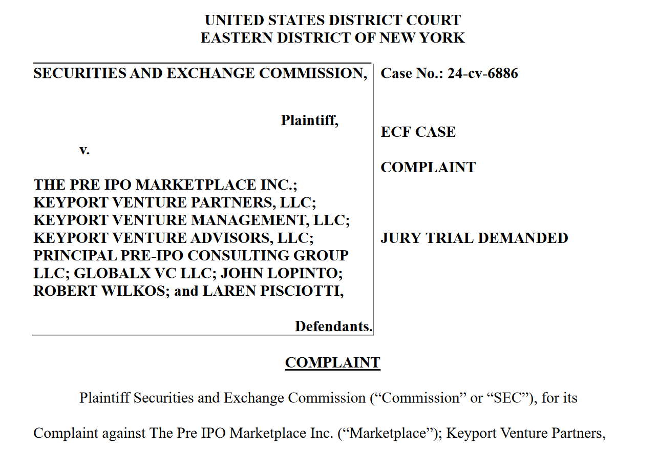 EC Prioritizes Pre-IPO Fraud Enforcement: $120 Million Scheme in New ...