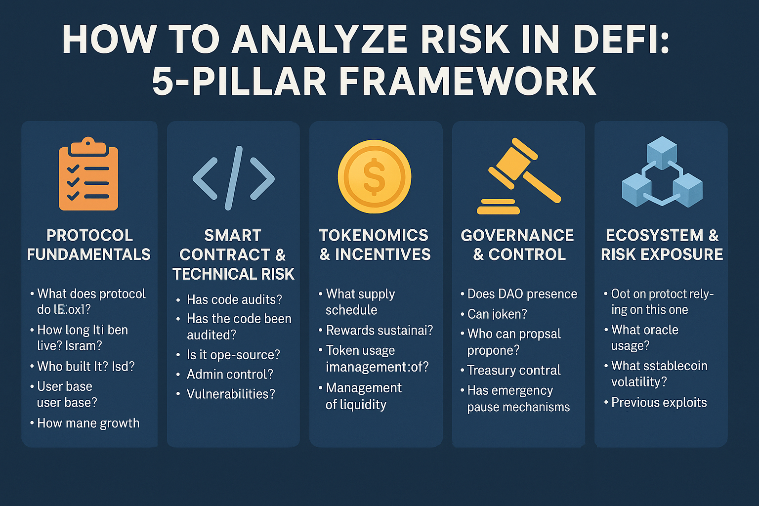 How to Assess Risk in DeFi With A Practical Framework