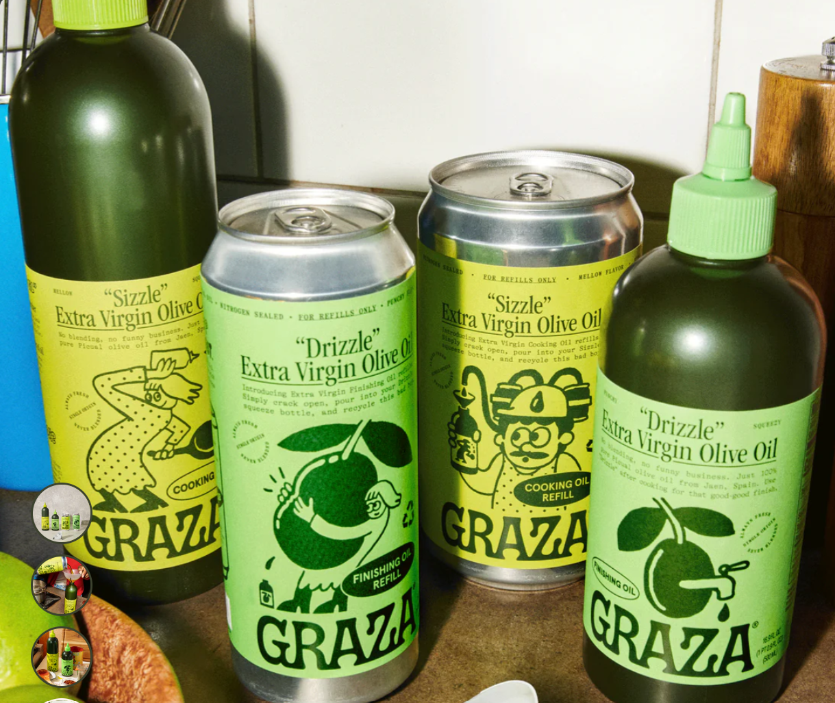 Influencer Sam Altman Turned Graza into Cyber Society EVOO Brand