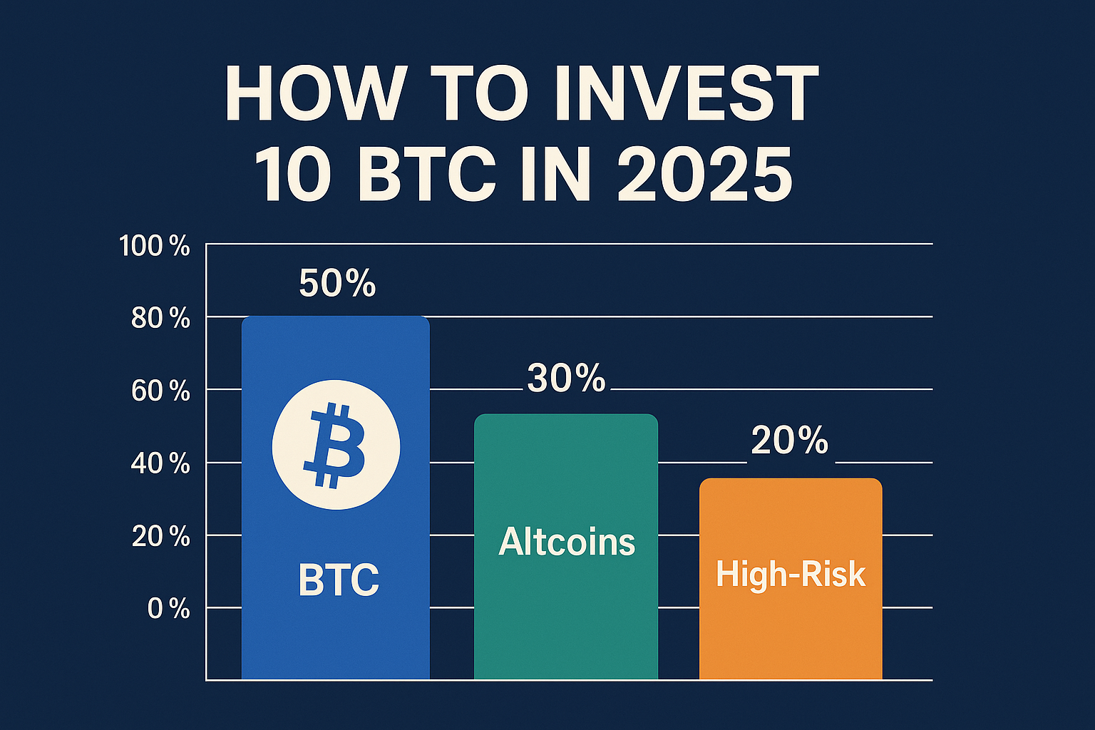 Crypto Strategy Simulation: How to Invest 10 BTC in 2025