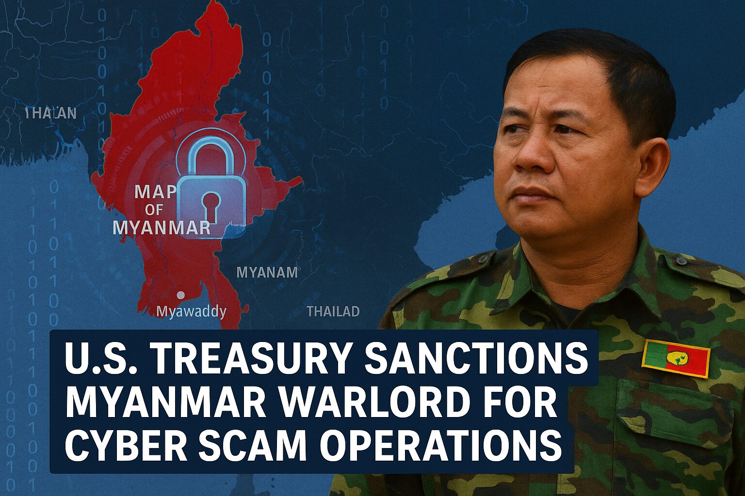 U.S. Treasury Sanctions Myanmar Warlord for Cyber Scam Operations