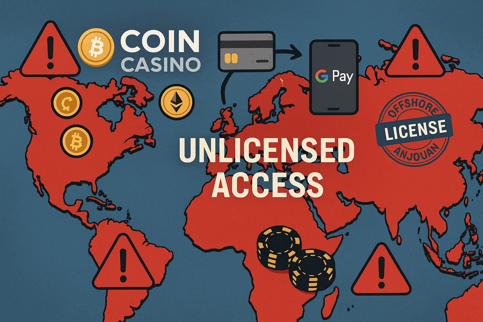 CoinCasino Compliance Report: Anonymous Payments & No KYC