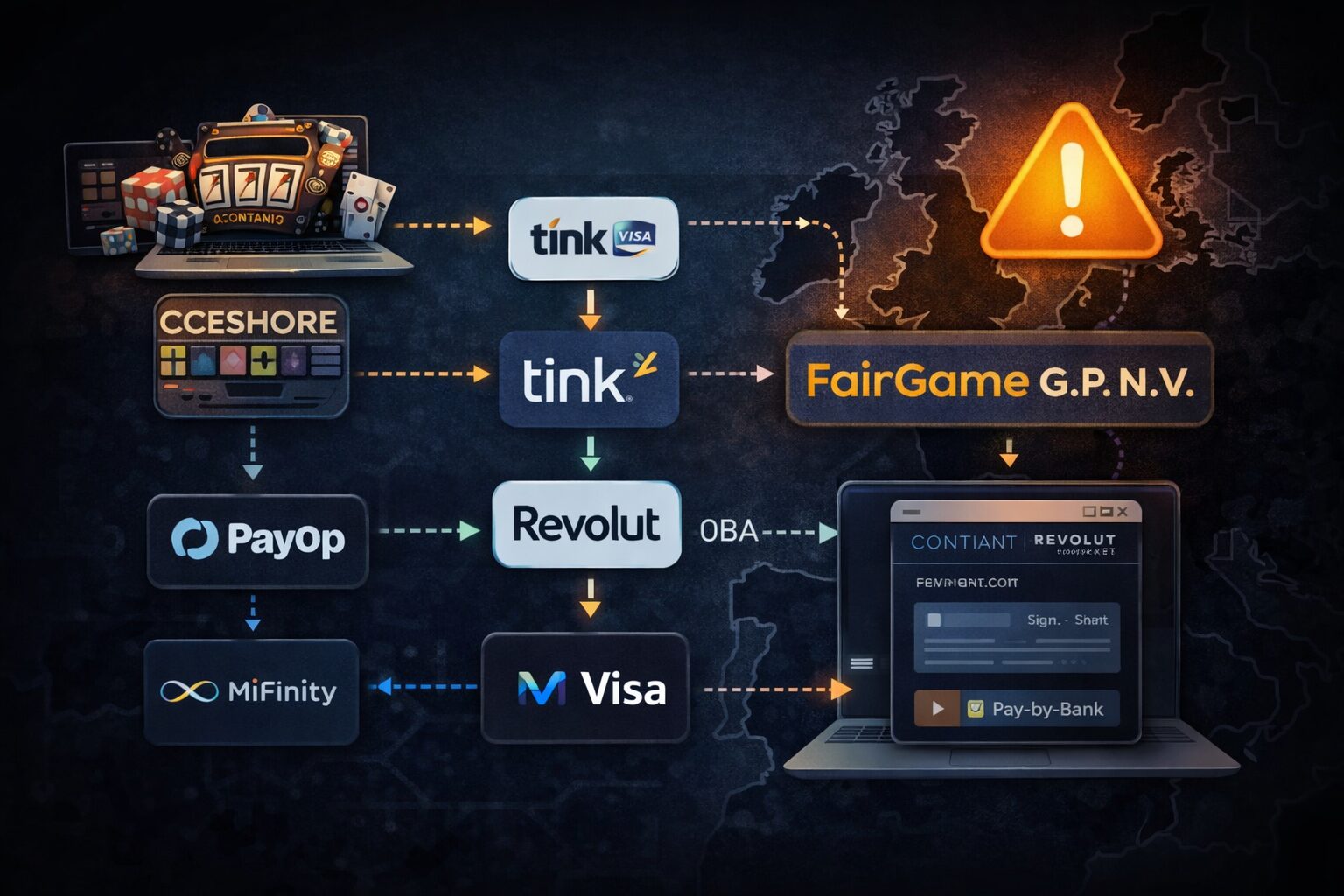 The FGS Casino Stack — Fake “Instant Bank Transfer” Rail And PayOp With ...